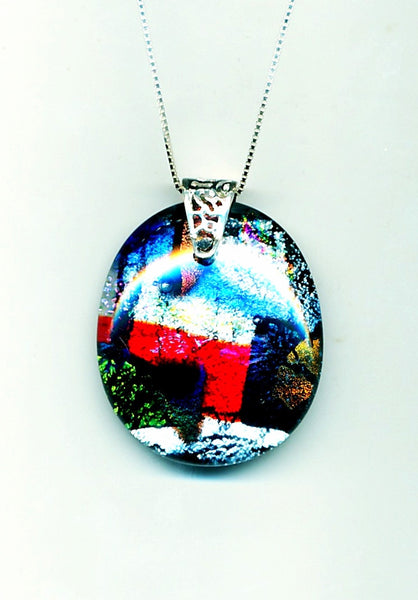 Meteor Pendant | Mezuzah Mosaics